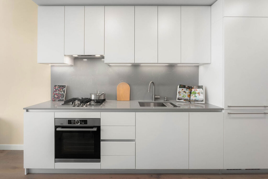 kitchens custom italian kitchen cabinetry comes with paneled fridge and ...
